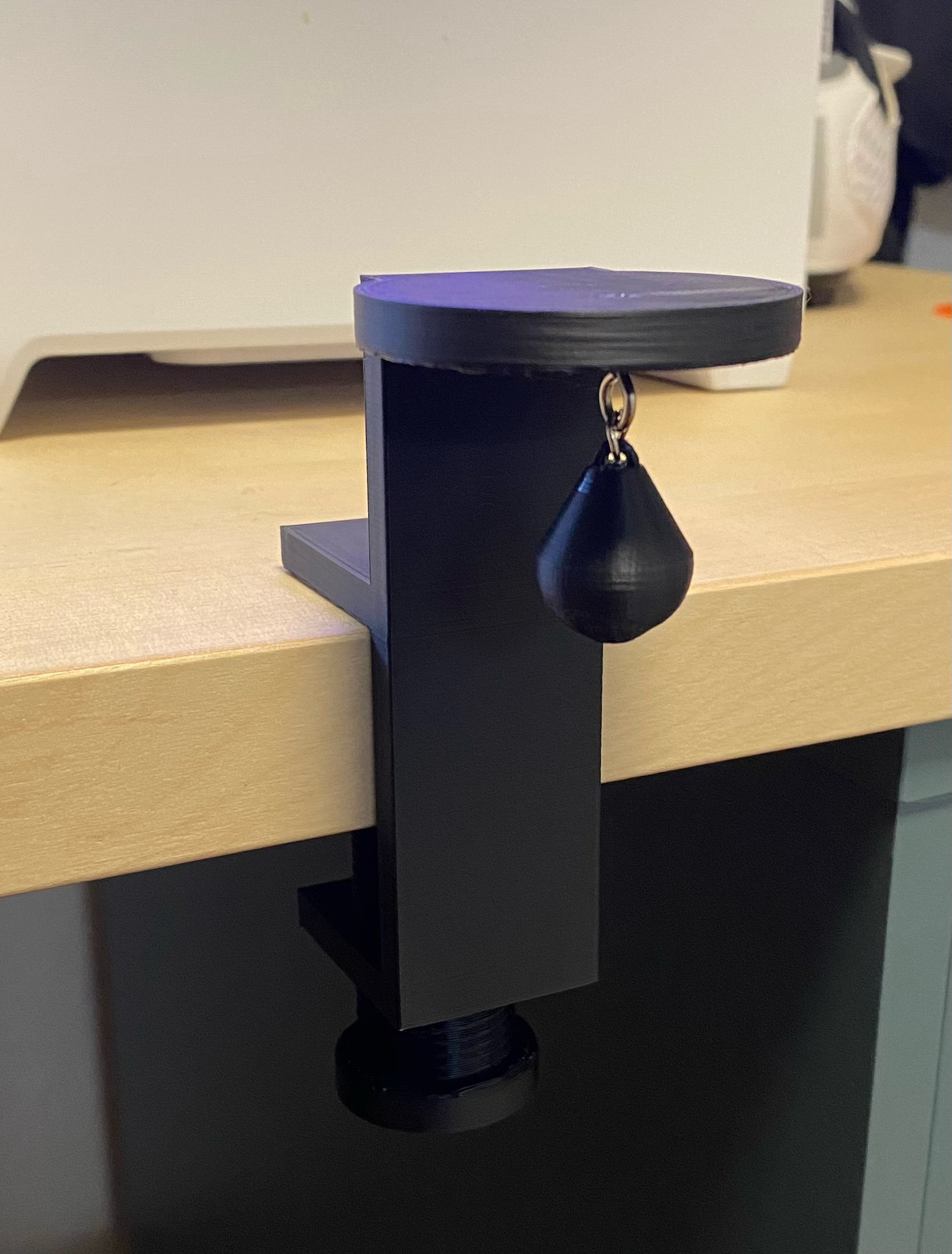 Mini Speed Bag Desk Attachment Adjustable Fun Desk Accessory for ...