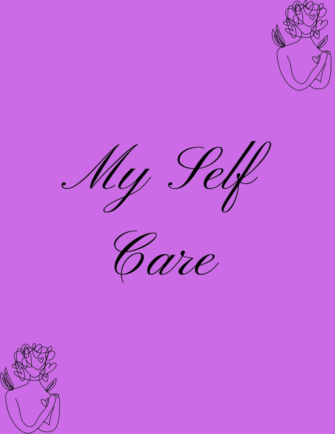 My Self Care Planner - Etsy