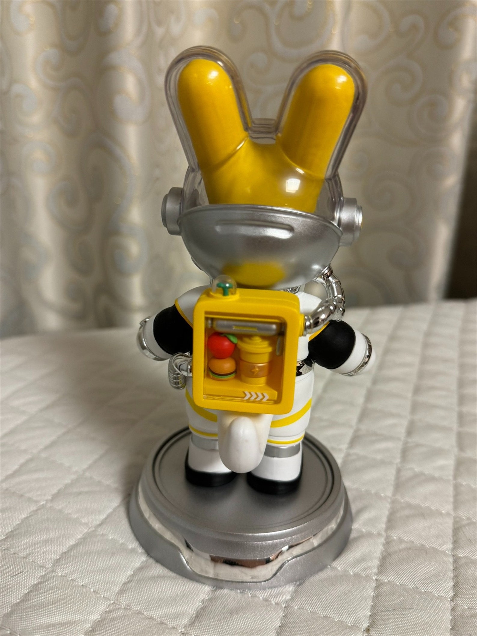 Space Rabbit Figurine Cosmic Bunny Sculpture Galactic Hare Ornament - Etsy