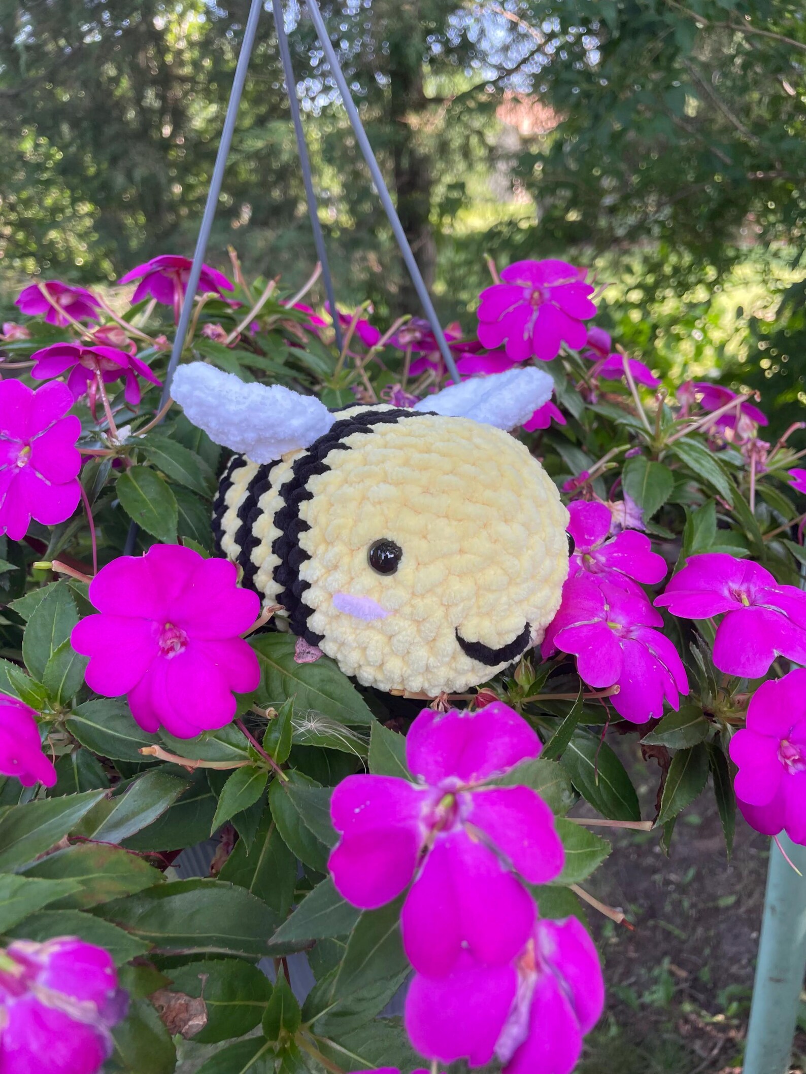Bee Plushie Crochet Toy Spring Themed Stuffed Toy for Kids - Etsy