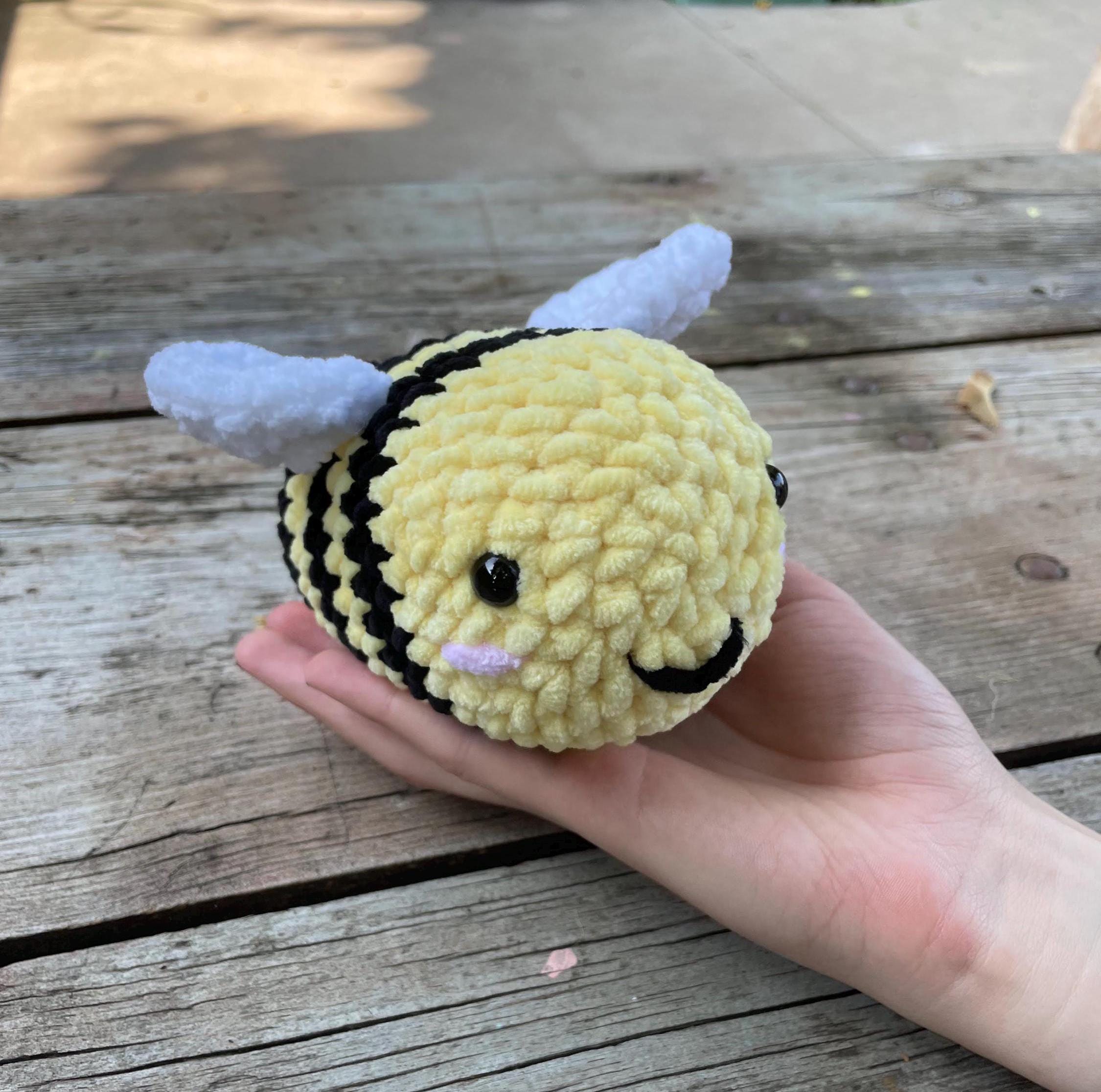 Bee Plushie Crochet Toy Spring Themed Stuffed Toy for Kids - Etsy