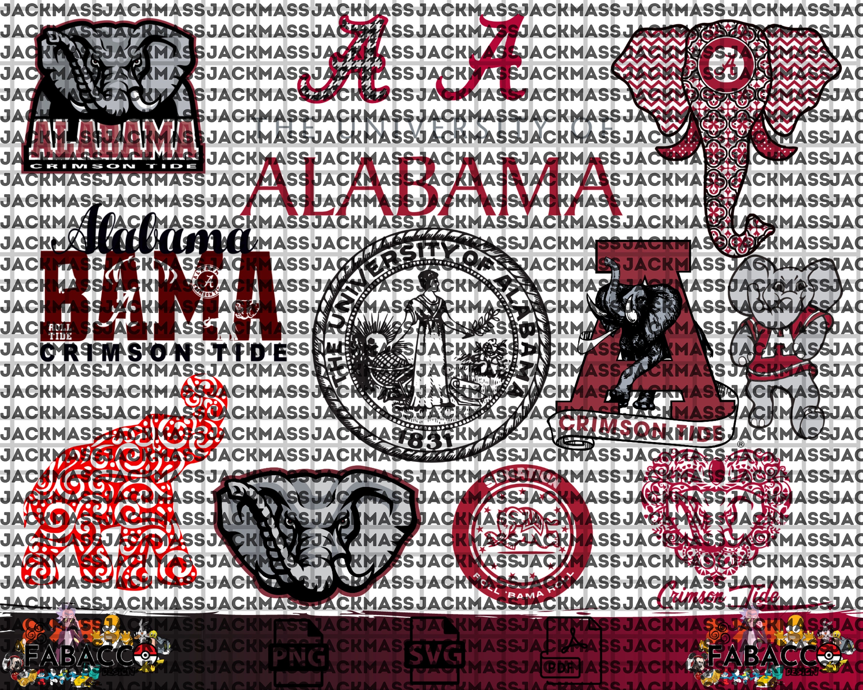 Alabama SVG Mega Bundle, Alabama PNG Bundle, Alabama Svg, Alabama ...