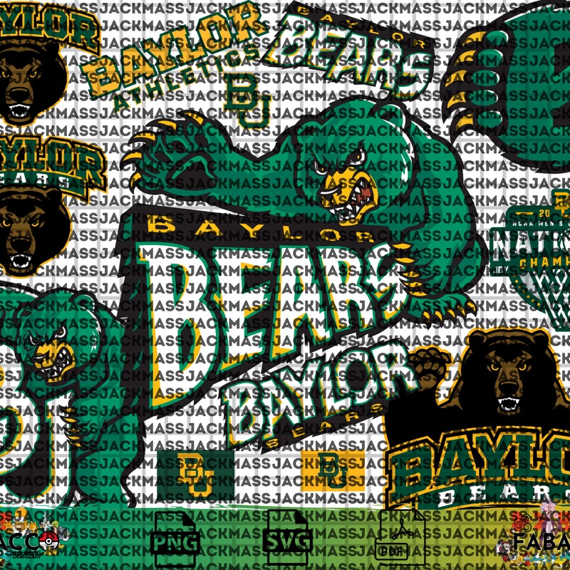 Baylor Decal - Etsy
