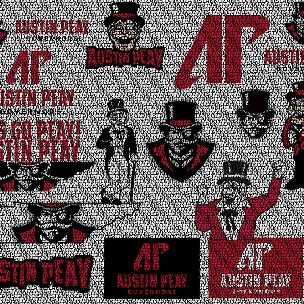 Austin Peay Logo Svg - Etsy