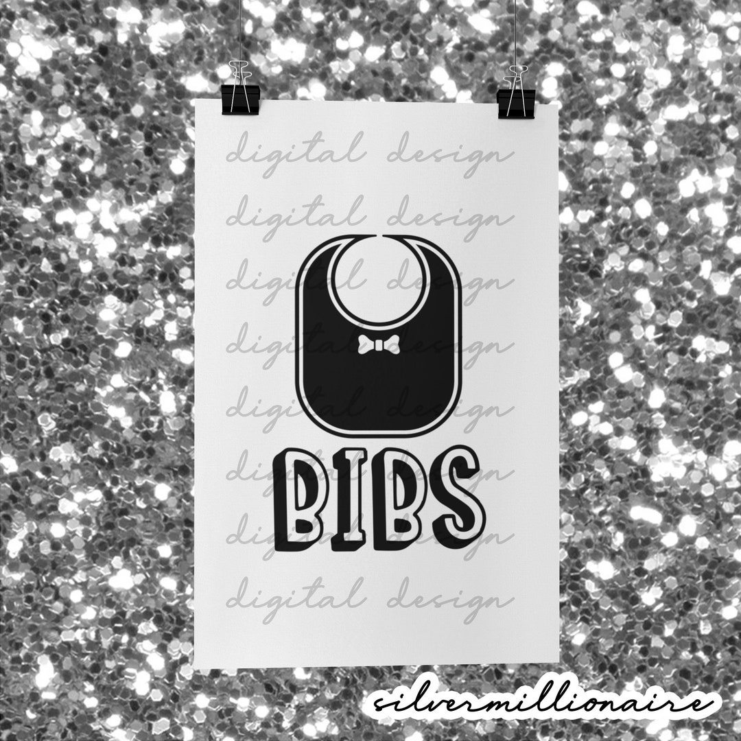 Storage Label Sticker Decal Digital Design Kallax Ikea Bibs Baby - Etsy