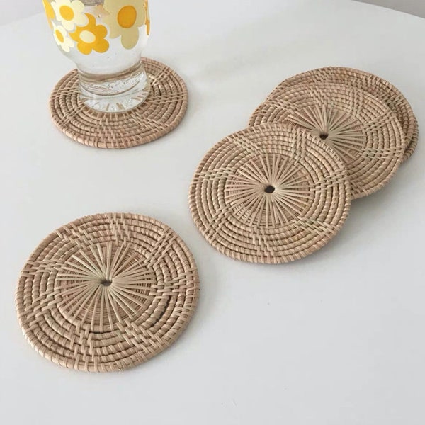 Hand Woven Coasters - Etsy