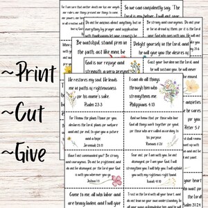 Bible Verse Cards, ESV Bible Cards, Bible Memory Verse Cards, Scripture ...