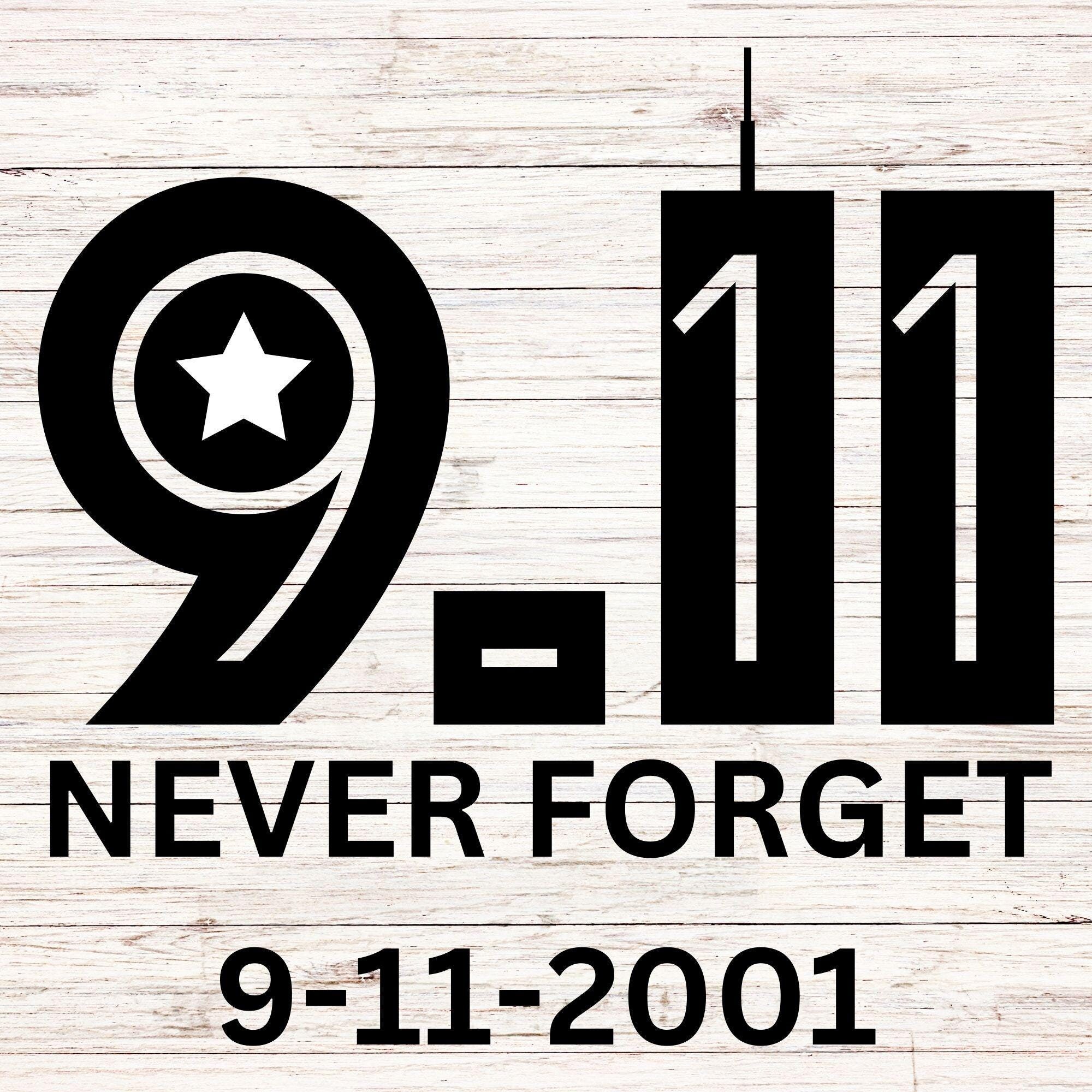 9-11 SVG, Never Forget 9/11 Svg, New York Twin Towers Memorial ...