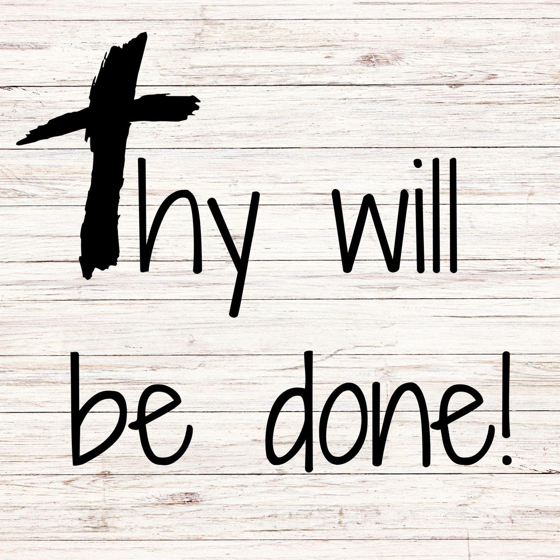 Christian SVG, Thy Will Be Done Svg, Pray Svg, Prayer Svg, Jesus SVG ...