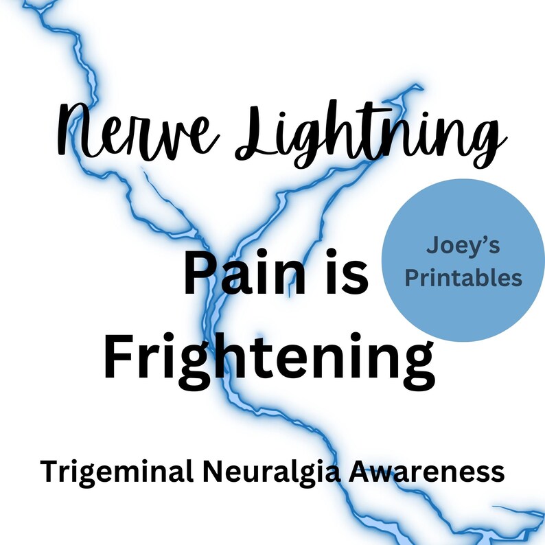 Nerve Lightning SVG, Nerve Lightning PNG, Pain is Frightening ...