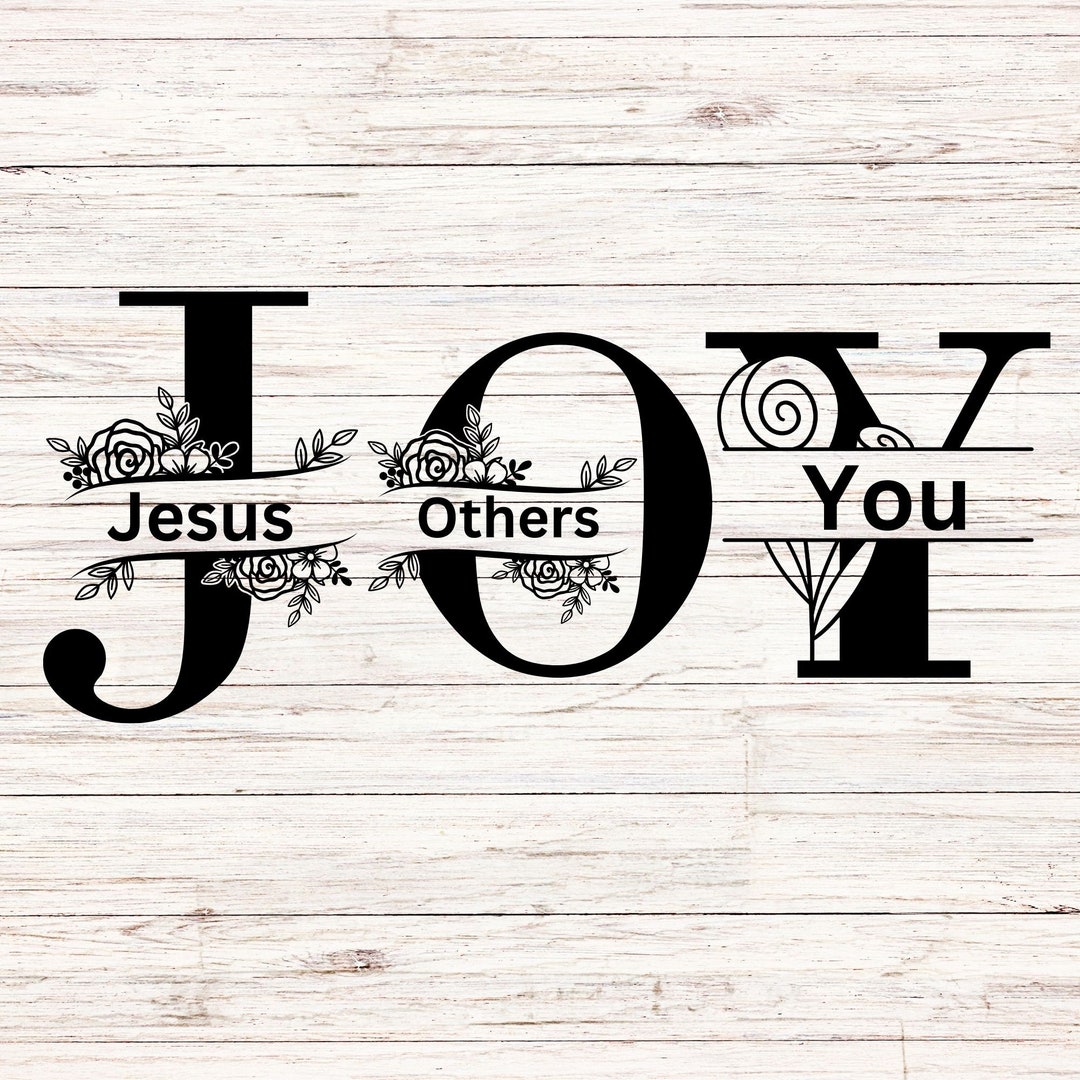 JOY Christian SVG PNG, Jesus Others You, Faith (digital Download) - Etsy