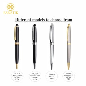 Personalized Pen, Elegant Engraved Pen. Luxury Customized Ballpoint ...