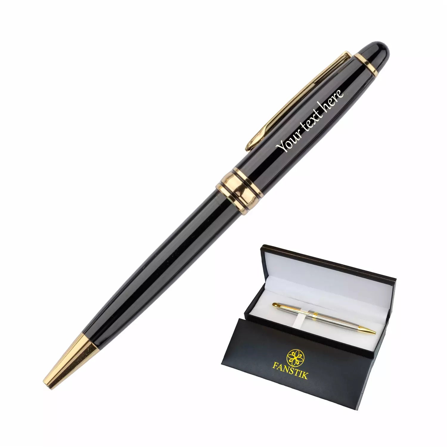 Personalized Pen, Elegant Engraved Pen. Luxury Customized Ballpoint ...