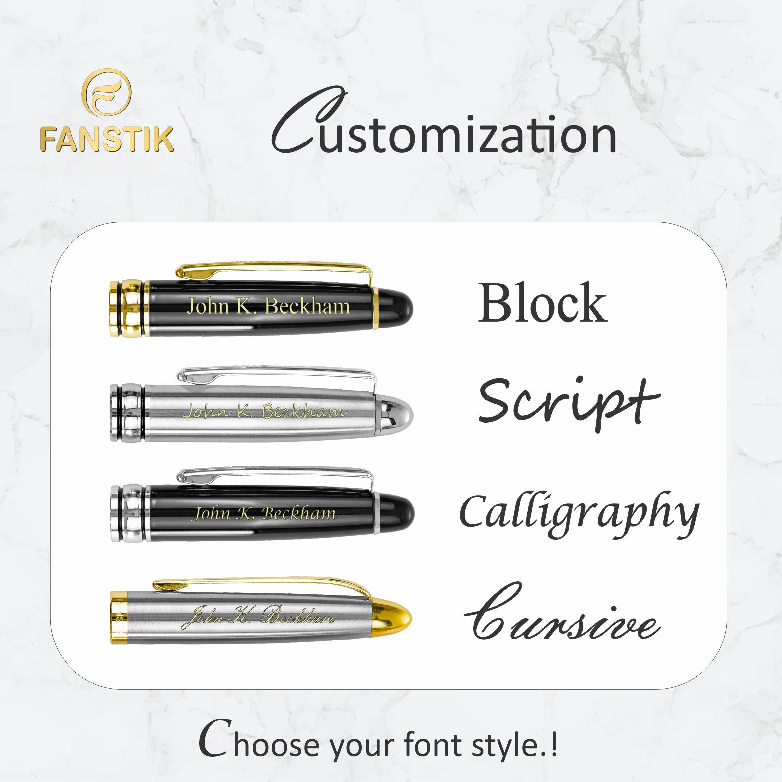 Personalized Pen, Elegant Engraved Pen. Luxury Customized Ballpoint Pen ...