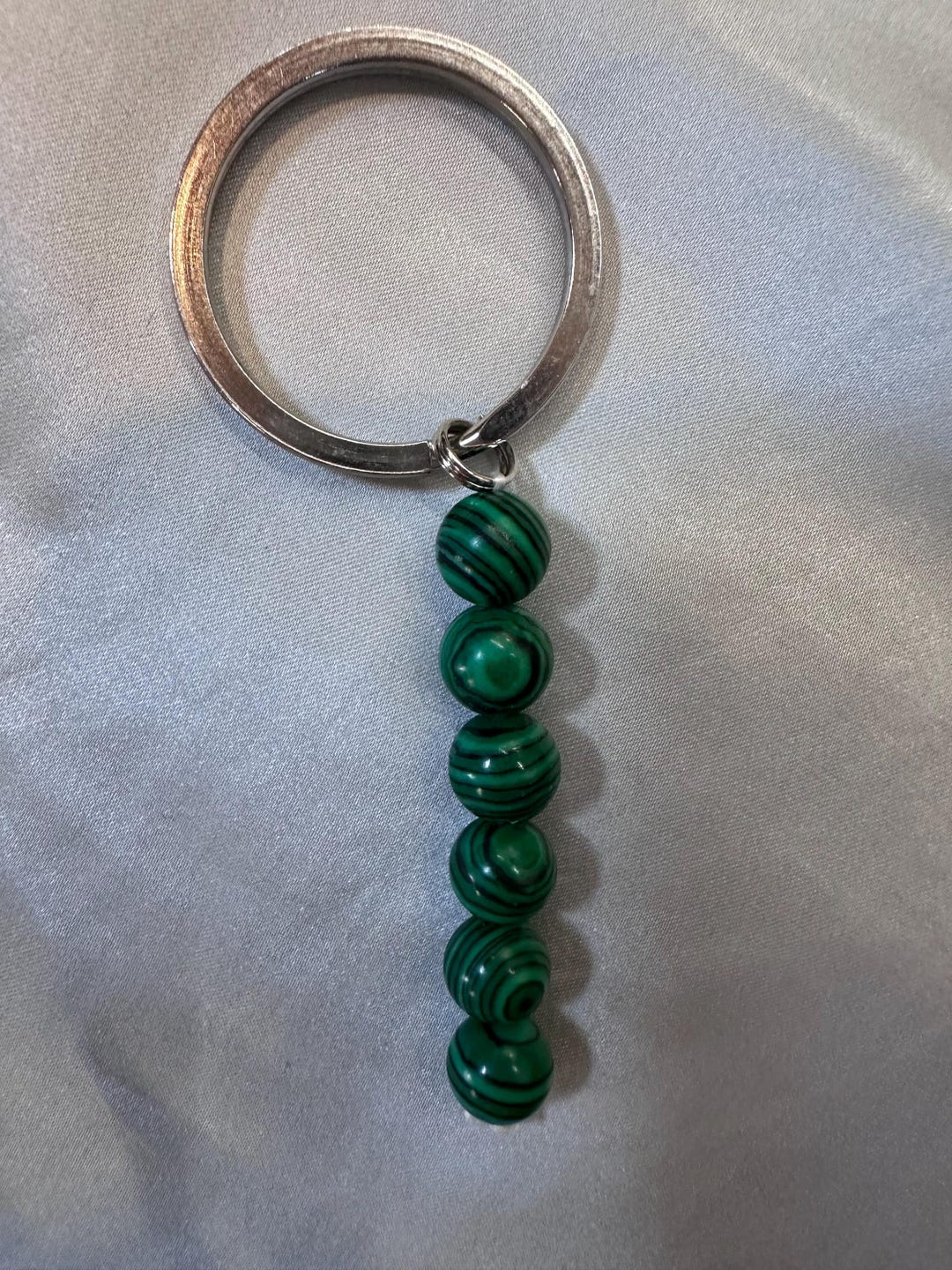 Natural Stone Keyring (multiple Colours Available) - Etsy