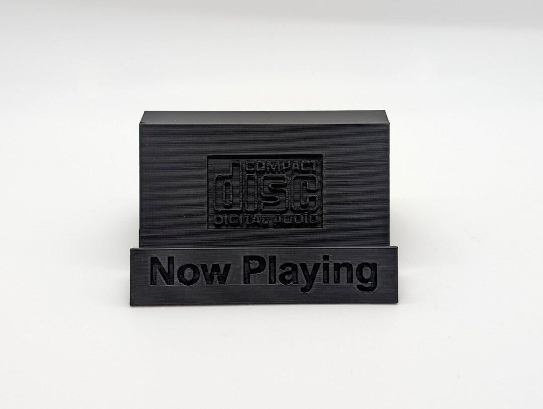 Now Playing CD Holder Display Album Art Compact Disc Stand Music ...
