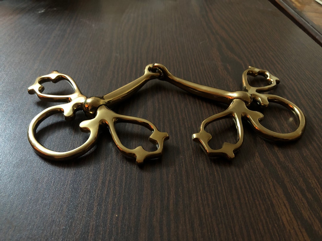Fancy Butterfly Horse Bit in Spanish Vintage Design - Etsy