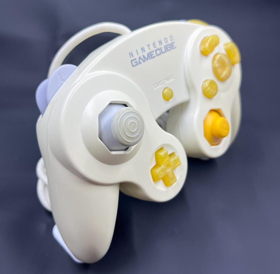 Customized Gamecube Controller Phob 2.0.5 Yellowed White - Etsy
