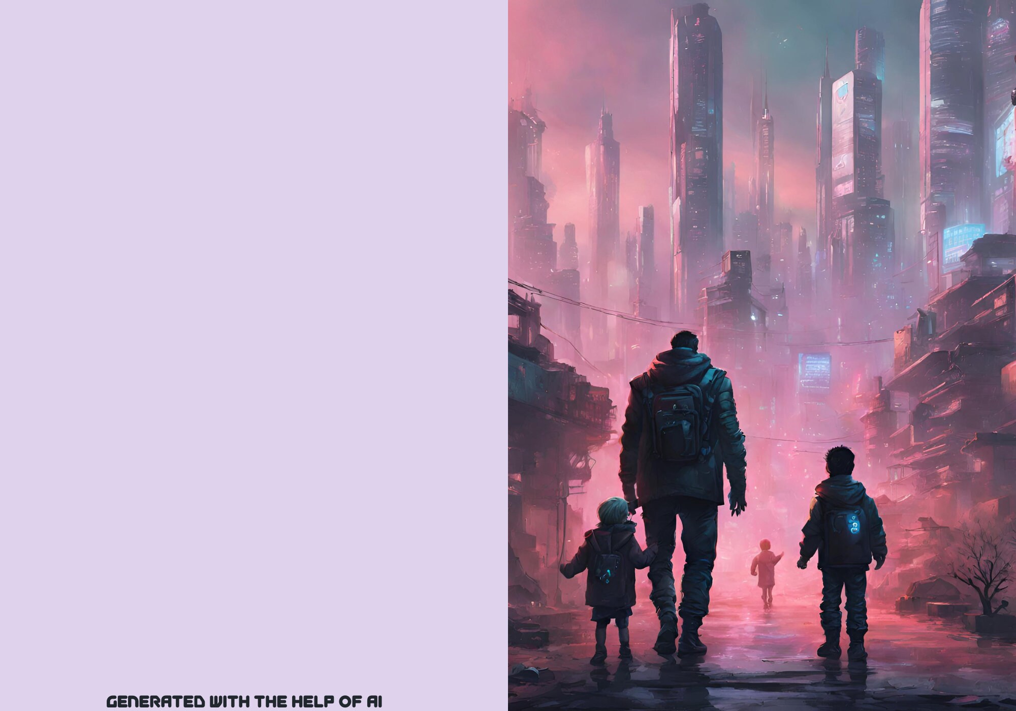 Cyberpunk Father's Day Card - Etsy