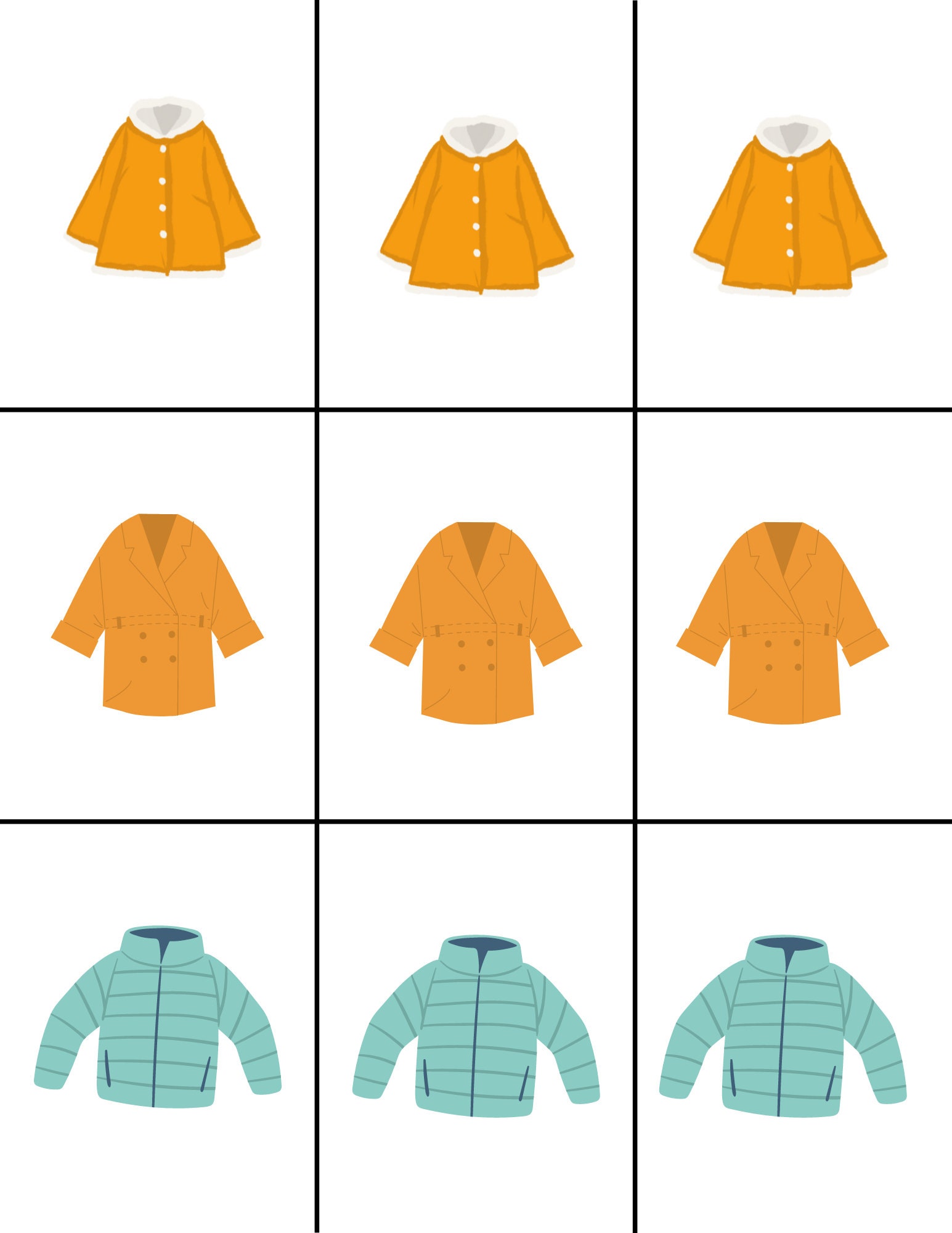 Preschool Play Clothing (C and J) Pack - Etsy