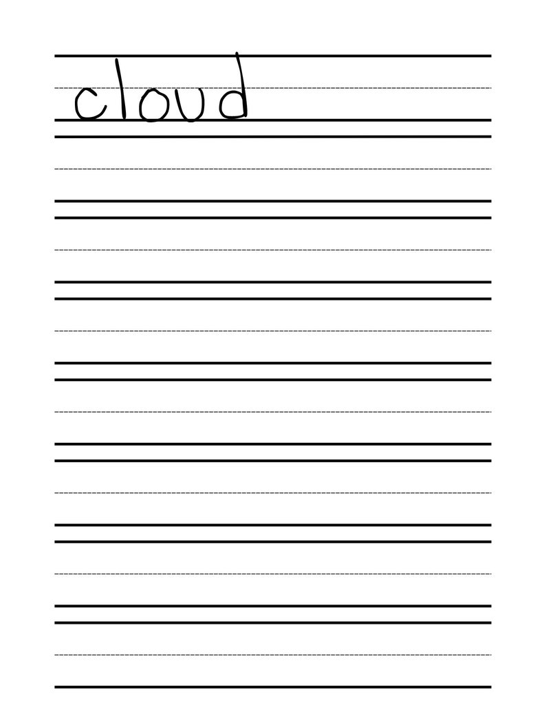 Rain Rain Go Away Toddler/preschool/homeschool Prints - Etsy