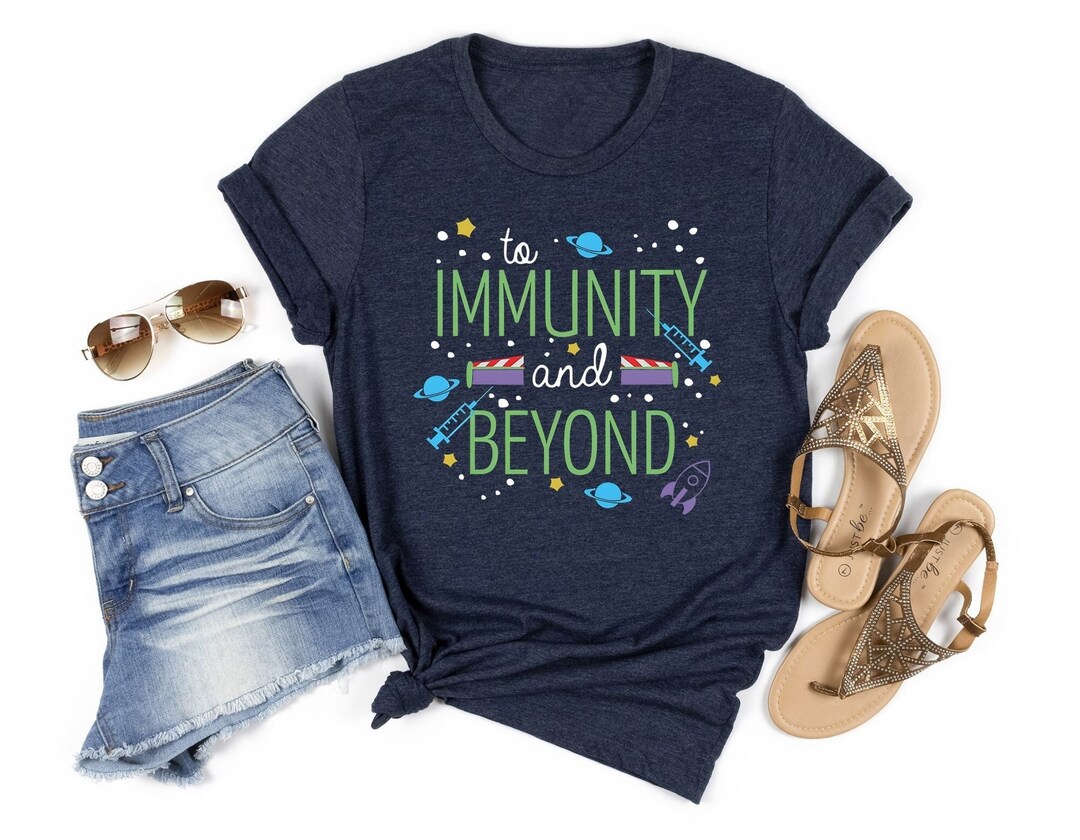 To Immunity and Beyond Shirt, Peds Nurse Shirt, Medical Shirt, Vaccine ...