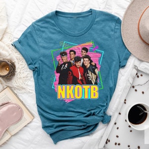 NKOTB Nostalgia Shirts, 90s New Kids on the Block T-shirts, NKOTB 40th ...