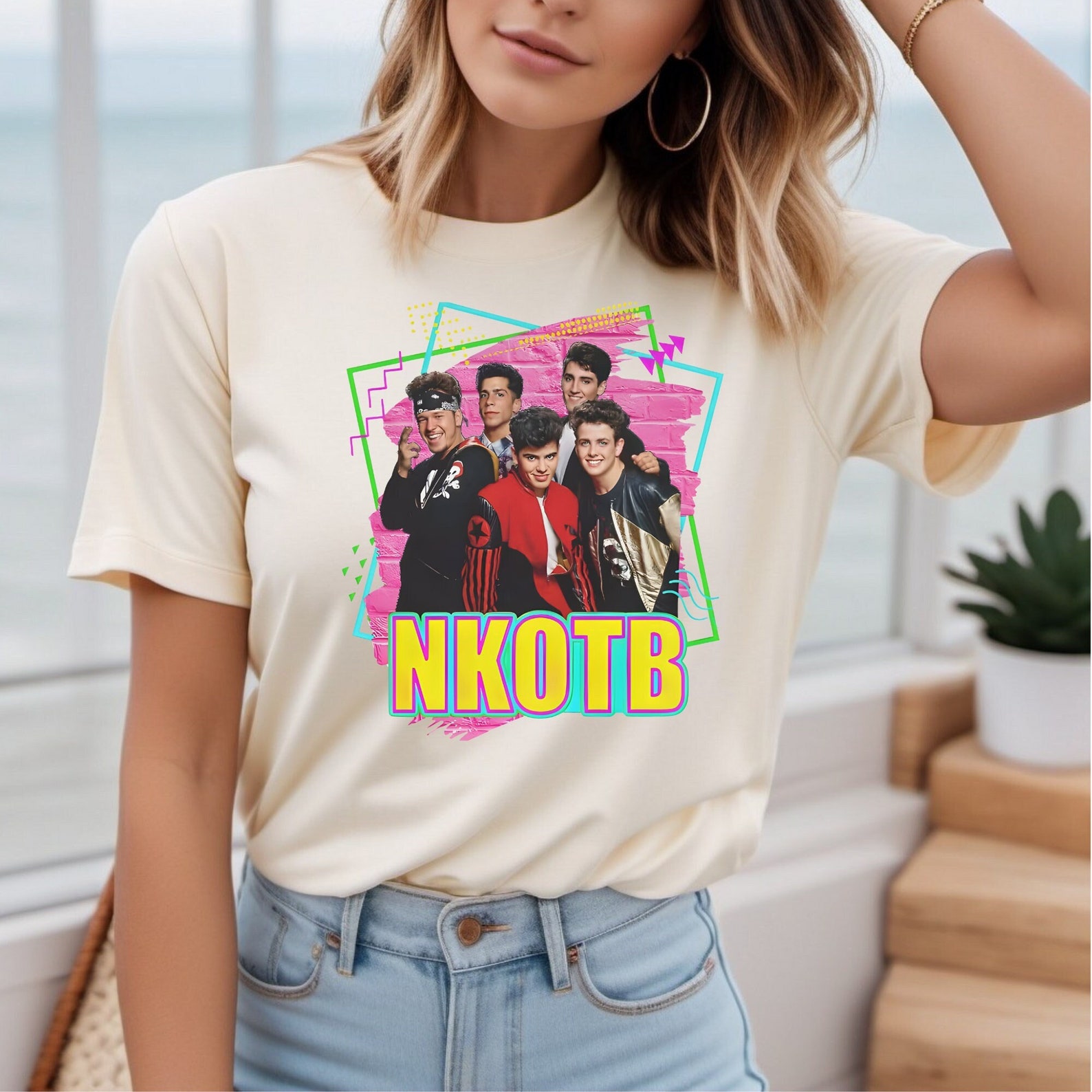 NKOTB Nostalgia Shirts, 90s New Kids on the Block T-shirts, NKOTB 40th ...