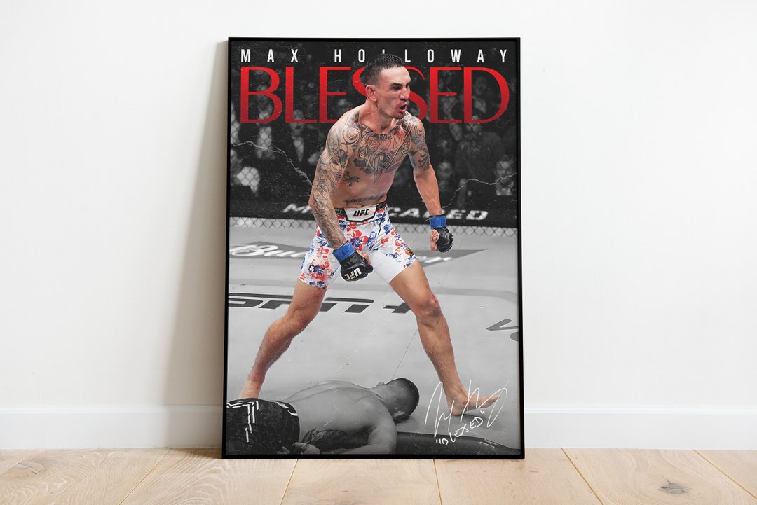 Max Holloway, Poster, UFC Poster, Poster Ideas, Fighter Poster, Athlete ...
