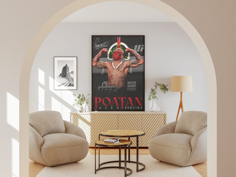 Alex Pereira, Poster, UFC Poster, Poster Ideas, Fighter Poster, Athlete ...