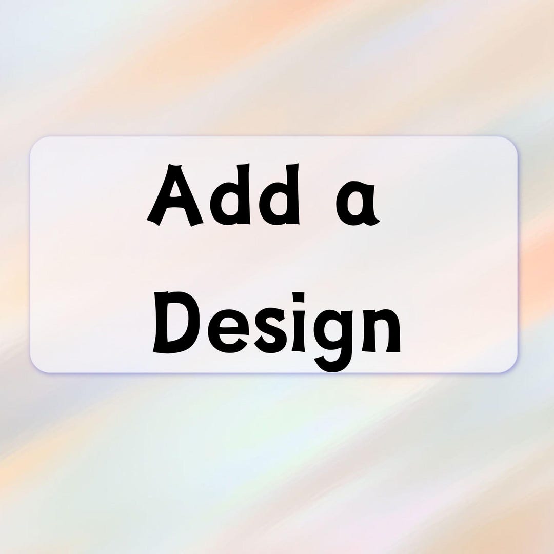 Add a Design - Etsy