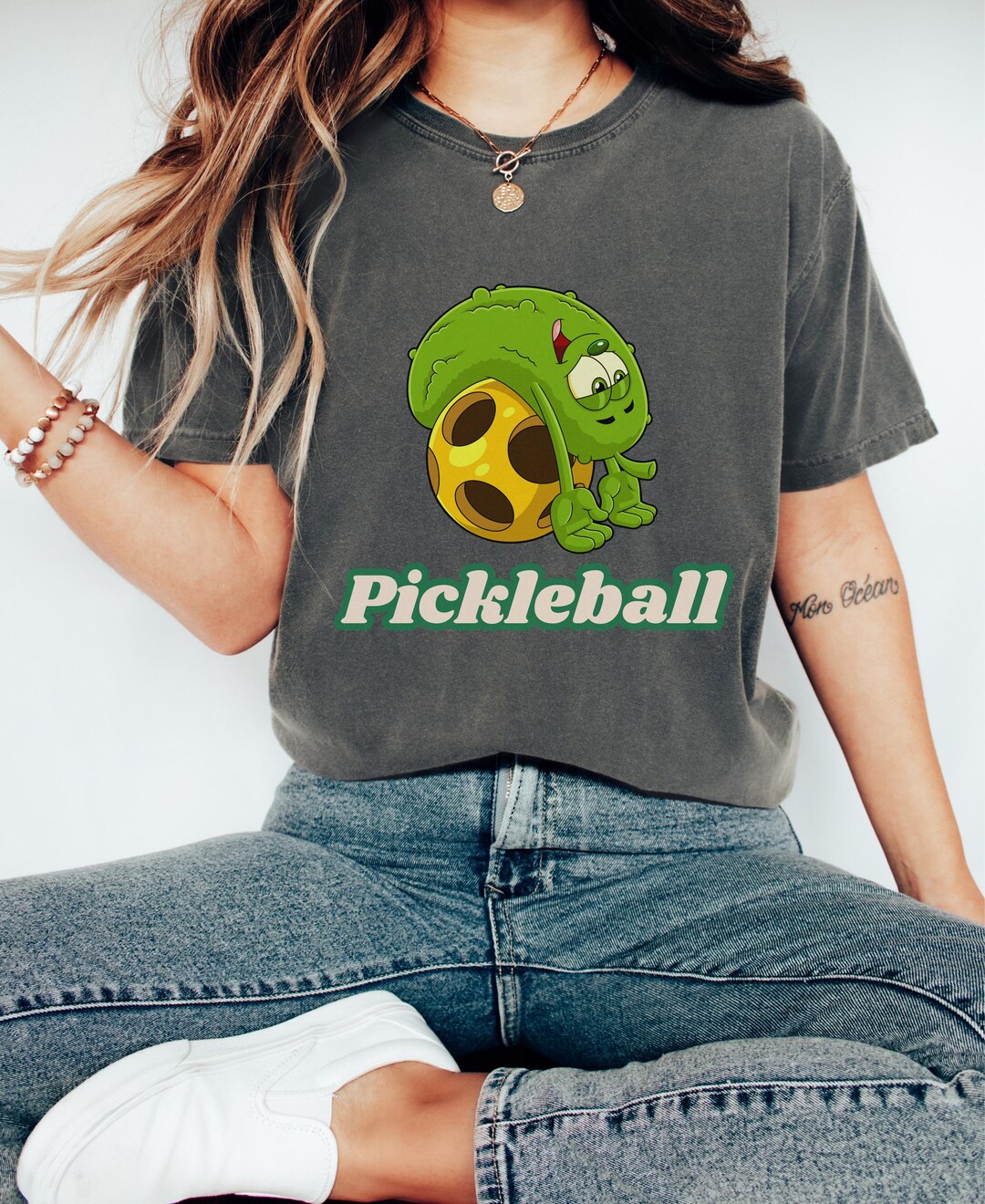 Pickleball Biggest Fan, Retro Comfort Colors Tee, Pickleball , Summer ...