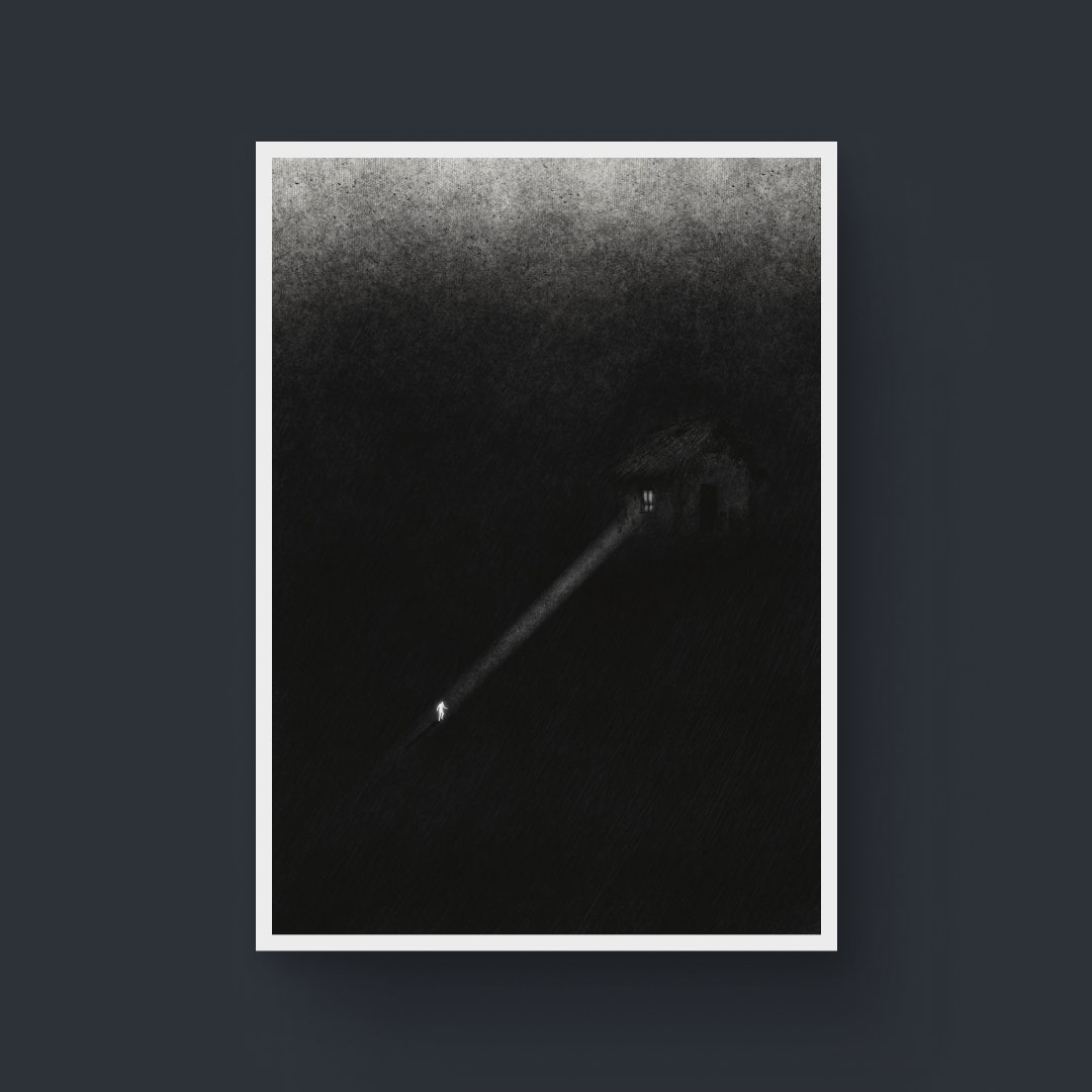 Come Back - Original Minimalist Poster, High-quality Art Print for ...