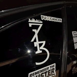 713 Purple Die Cut Vinyl Decal - Etsy