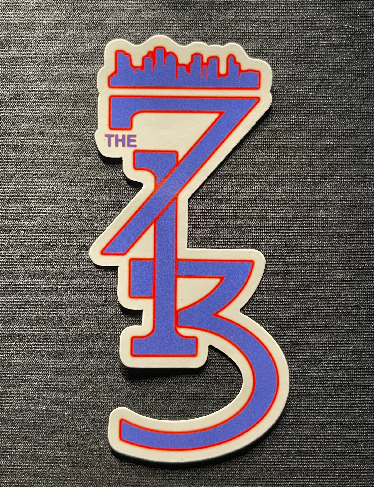 713 HTX Decal Blue & Red - Etsy