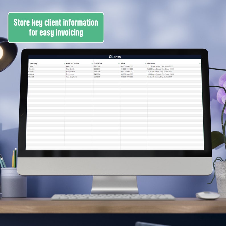 Freelance Bookkeeping/tax Tracker Spreadsheet | Google Sheets Template ...