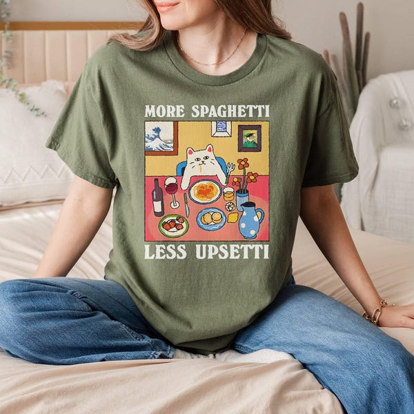 More Spaghetti Less Upsetti - Etsy