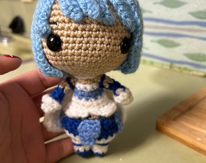 Sayaka Miki Crochet Plush Madoka Magica - Etsy