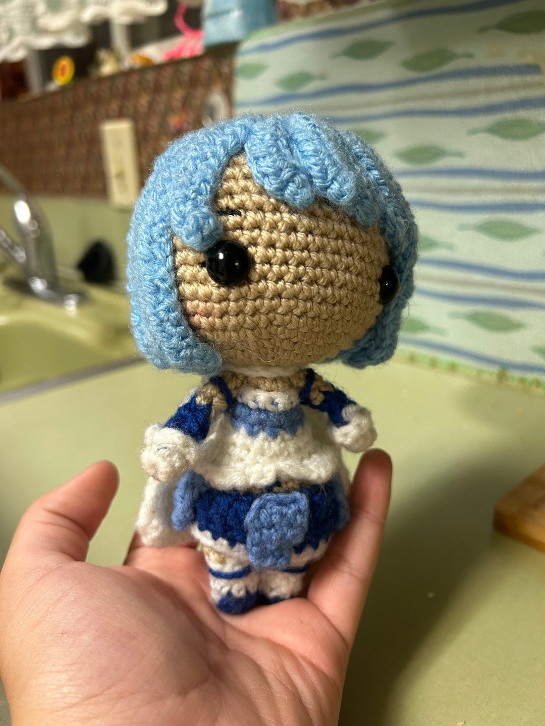 Sayaka Miki Crochet Plush Madoka Magica - Etsy