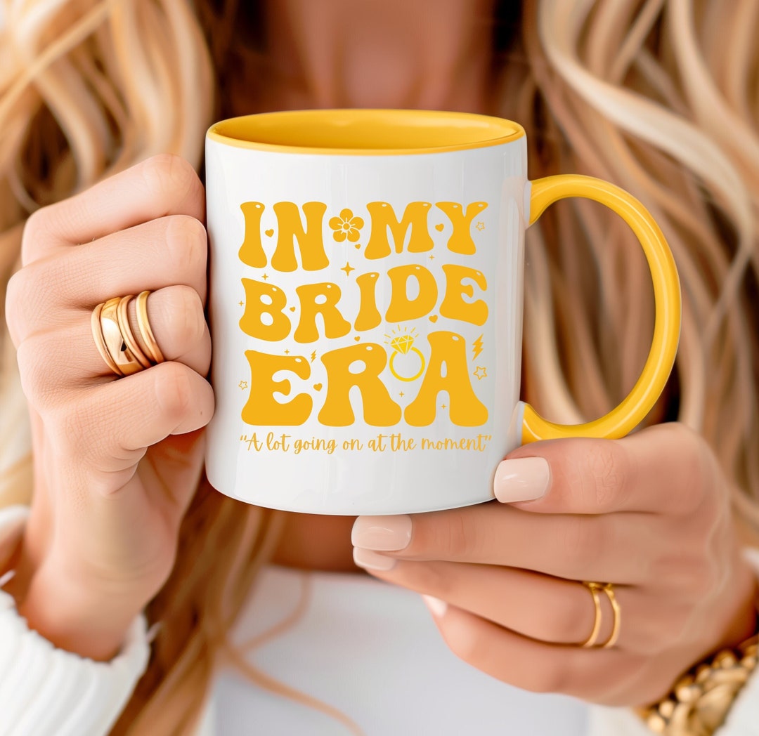 Bride Era Mug, Engagement Gift, Bridal Shower Gift, Custom Bride Gift ...