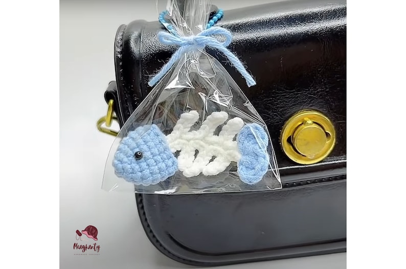 Fish Bone Crochet Pattern, Dead Fish Amigurumi, Cat Toy Crochet, Fish ...