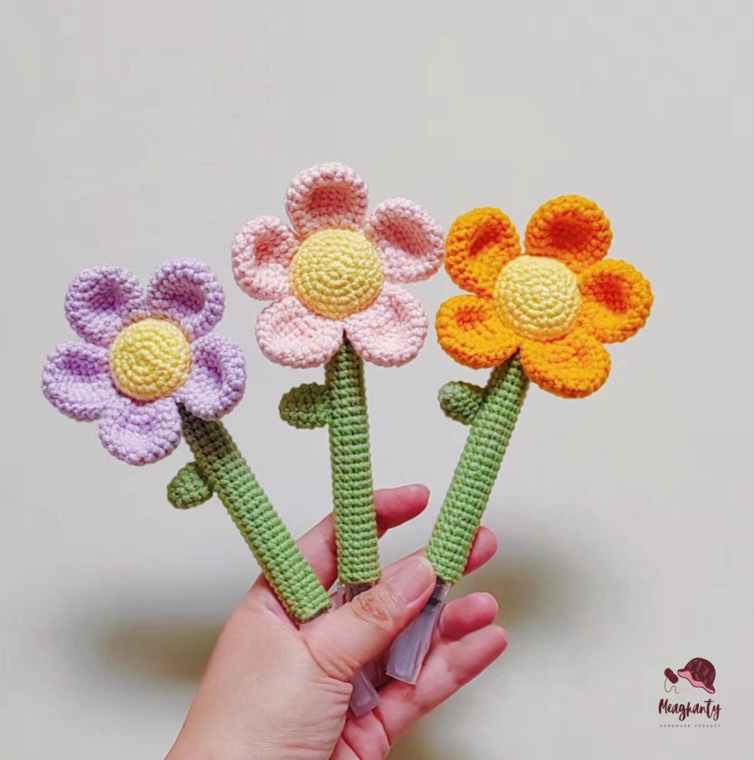 The Flower Pocket Crochet Pattern - Beginner Friendly Crochet Pattern ...