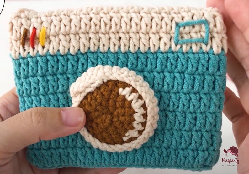 PATTERN: Camera Crochet Bag, Lomo Camera Bag, Crochet PDF Bag Pattern ...