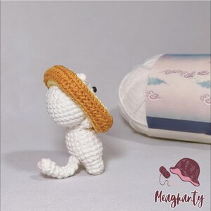 Easy Crochet Mini Bread Cat PDF Pattern - Loaf Cat Crochet Amigurumi ...