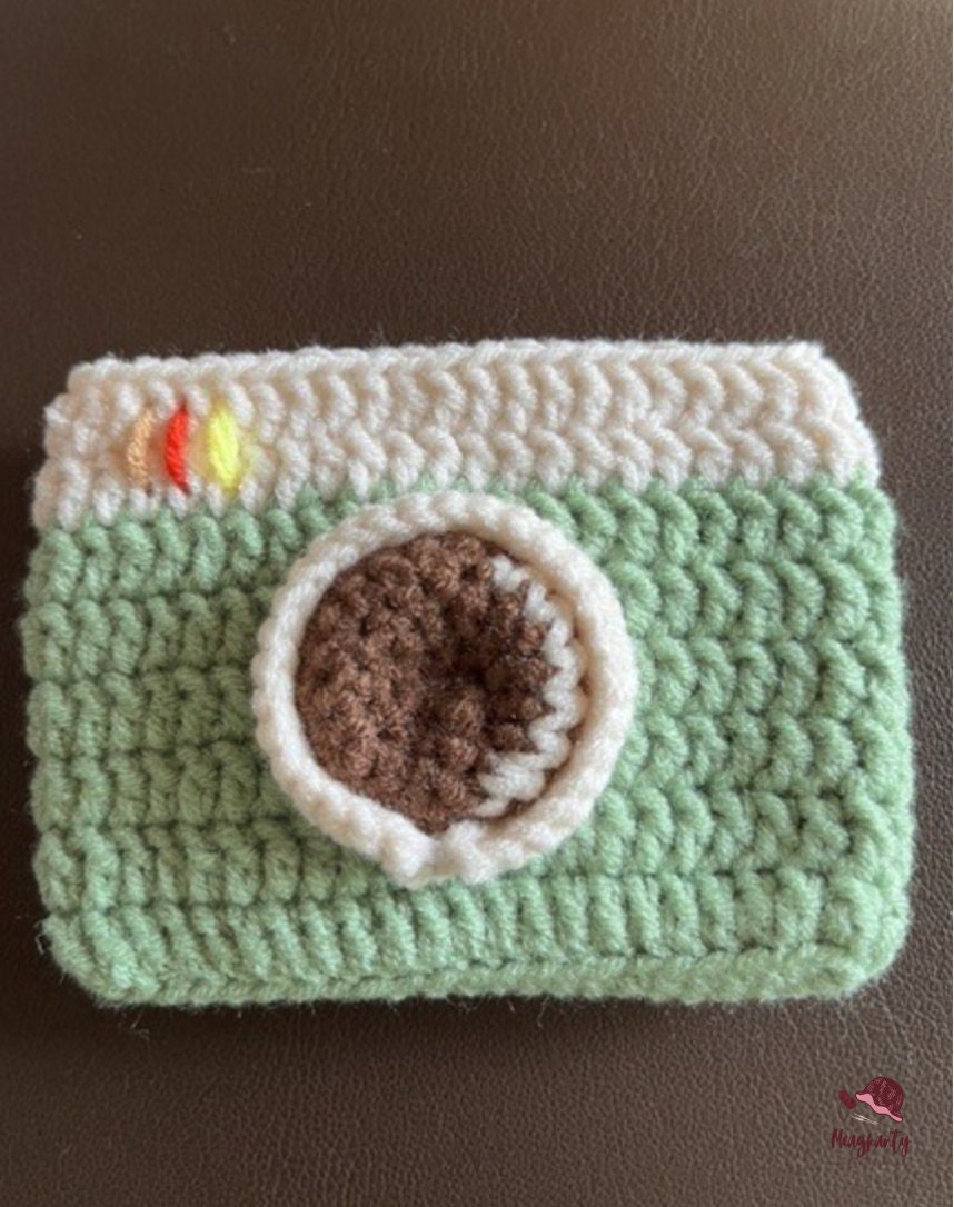 PATTERN: Camera Crochet Bag, Lomo Camera Bag, Crochet PDF Bag Pattern ...