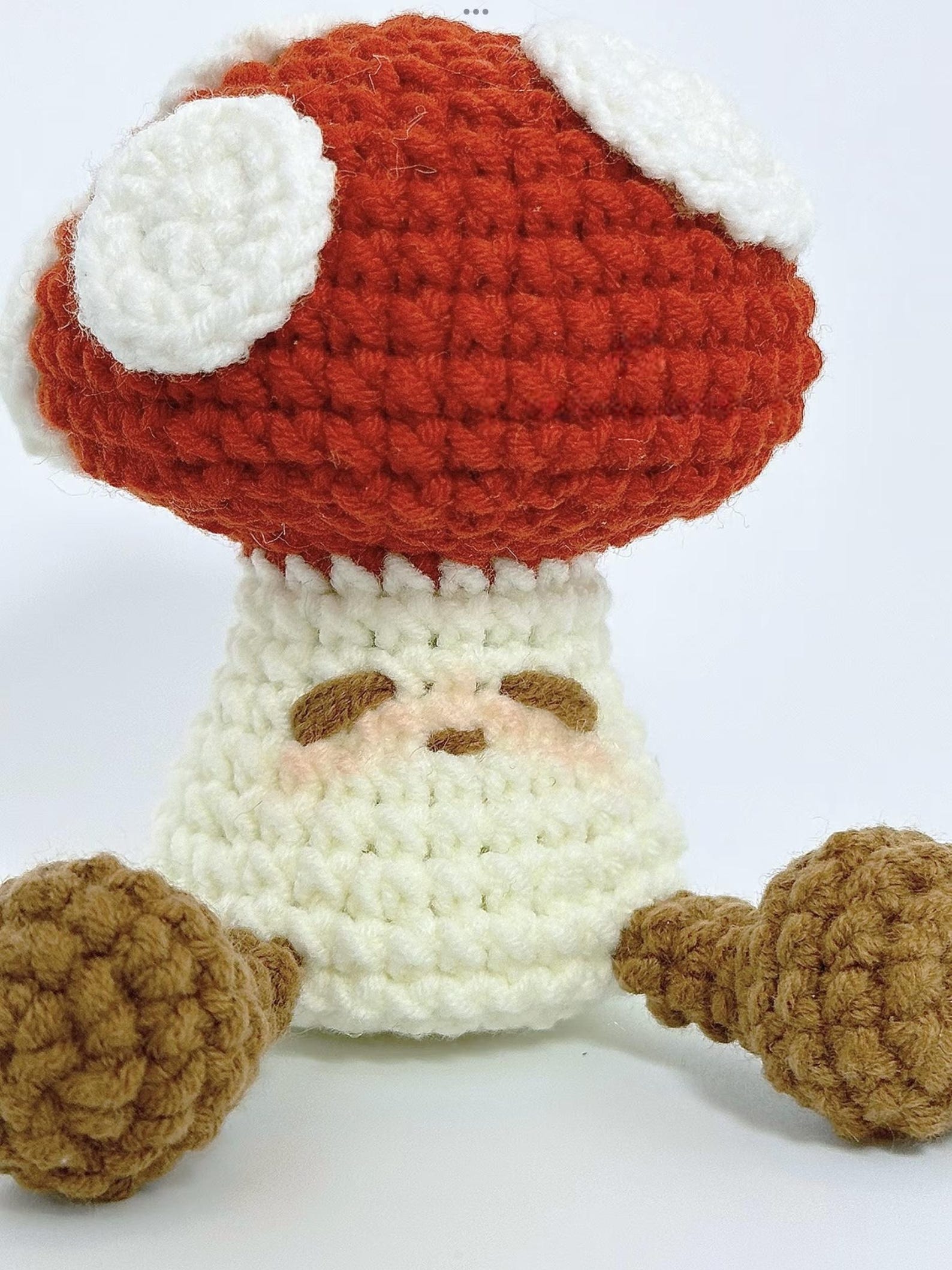 Mushroom Crochet PDF Pattern - Fall Crochet Amigurumi Tutorial - Home ...