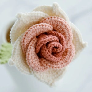 ONLY Amigurumi Mini Rose Crochet Pattern, Mini Rose Crochet Pattern ...