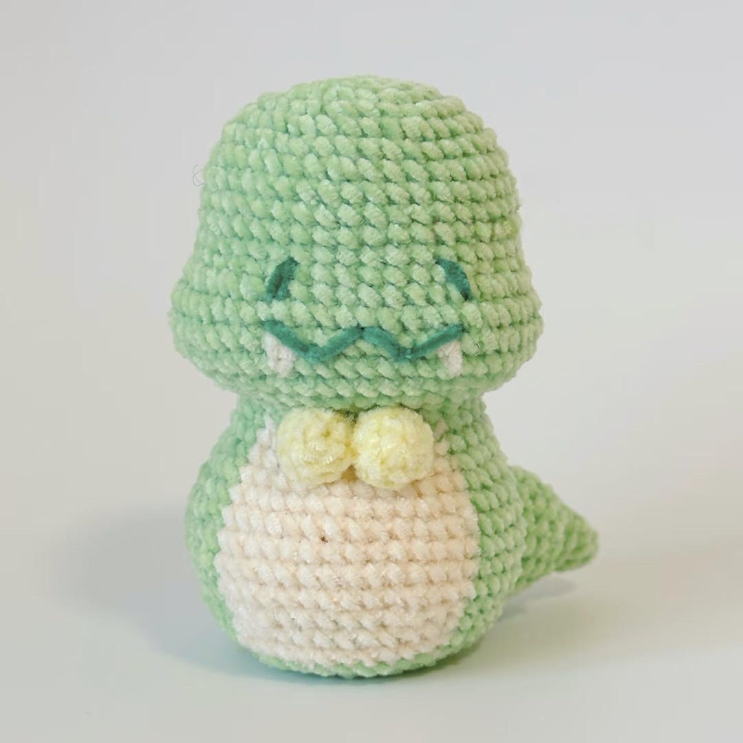 Cute Snake Crochet PDF Pattern, Amigurumi Cute Chubby Snake Tutorial ...