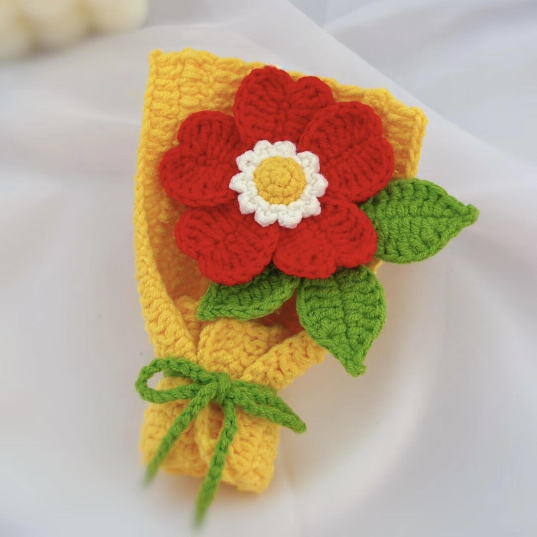 Mini Primrose Bouquet PDF English Pattern - Crochet Pattern for Mini ...