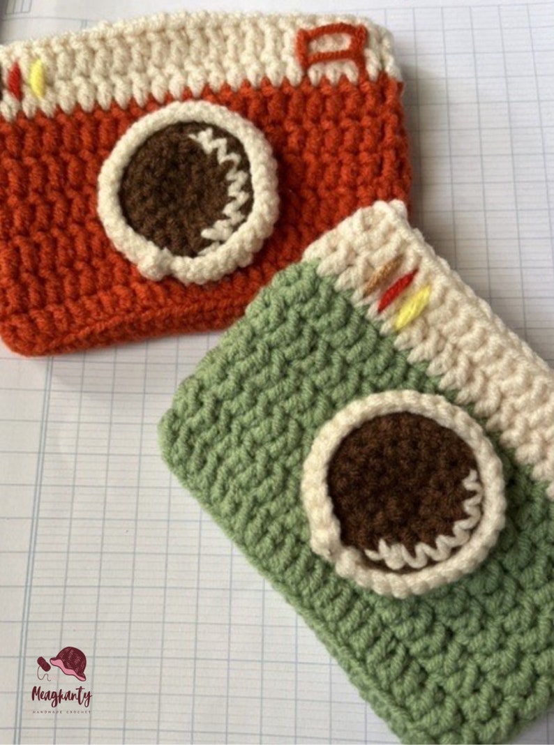 PATTERN: Camera Crochet Bag, Lomo Camera Bag, Crochet PDF Bag Pattern ...